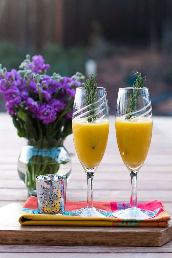 Sparkling Mango Orange Lemon Drink - Posh Journal
