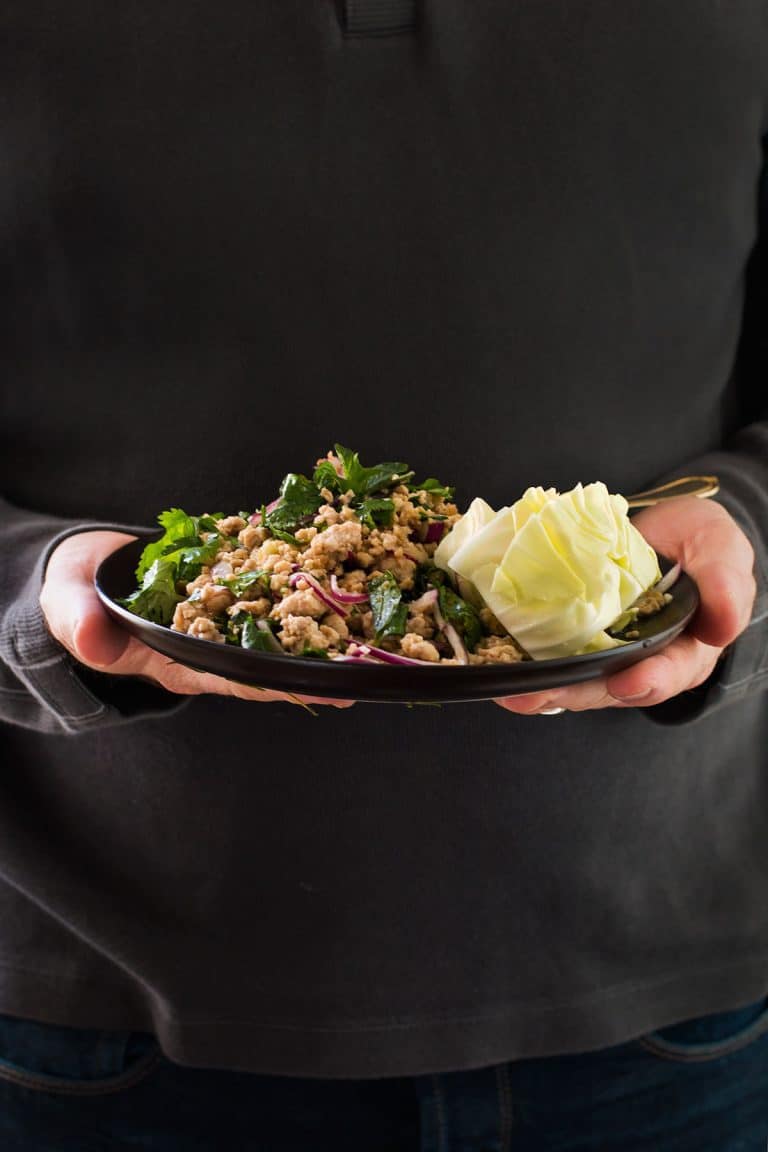 Easy Larb Chicken Recipe - Posh Journal