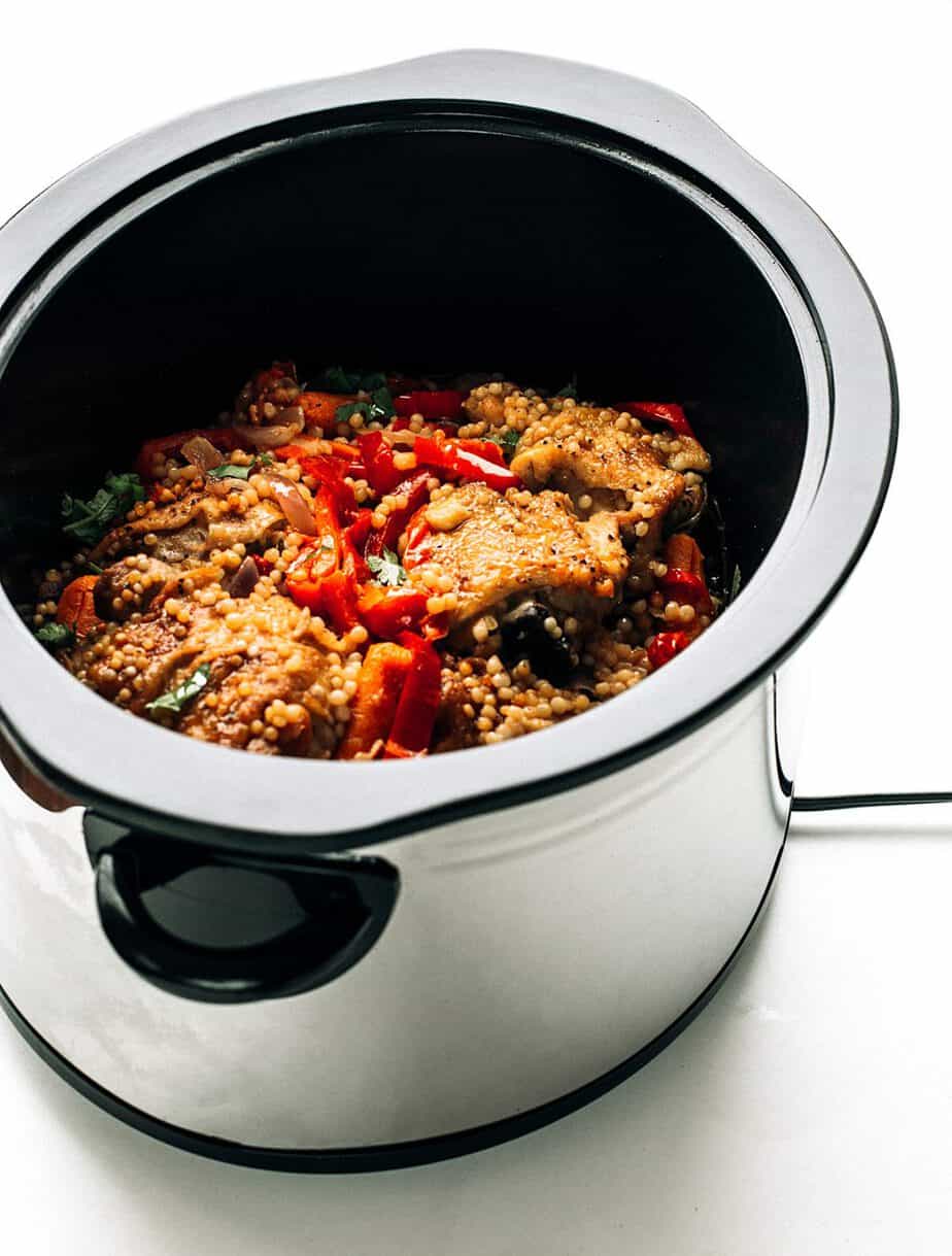 Slow Cooker Chicken Stew - So Flavorful and Tender! - Posh Journal