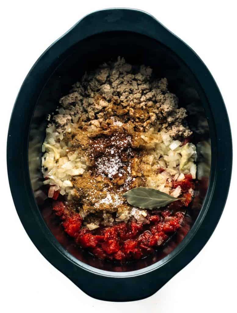 Slow Cooker Ground Turkey with Veggies and Southwest Spice Blend - Posh ...