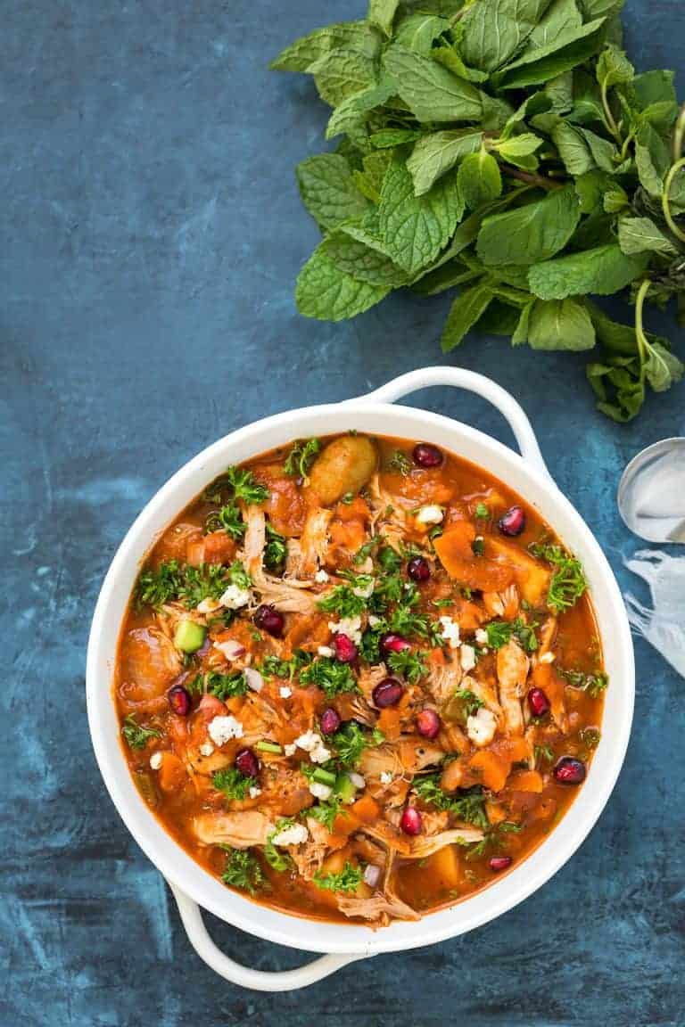 Hearty Chicken Stew in Slow Cooker - Posh Journal