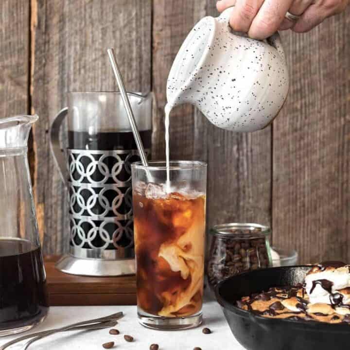 Classic Cold Brew Iced Coffee Recipe - Posh Journal