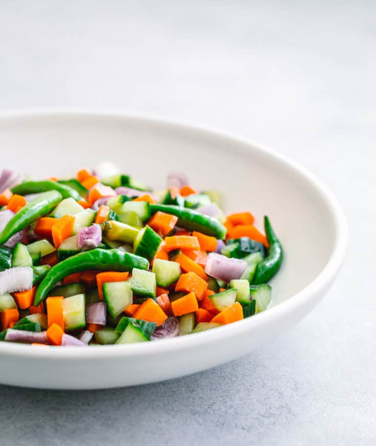 Acar Timun (Indonesian Pickled Cucumbers) - Posh Journal
