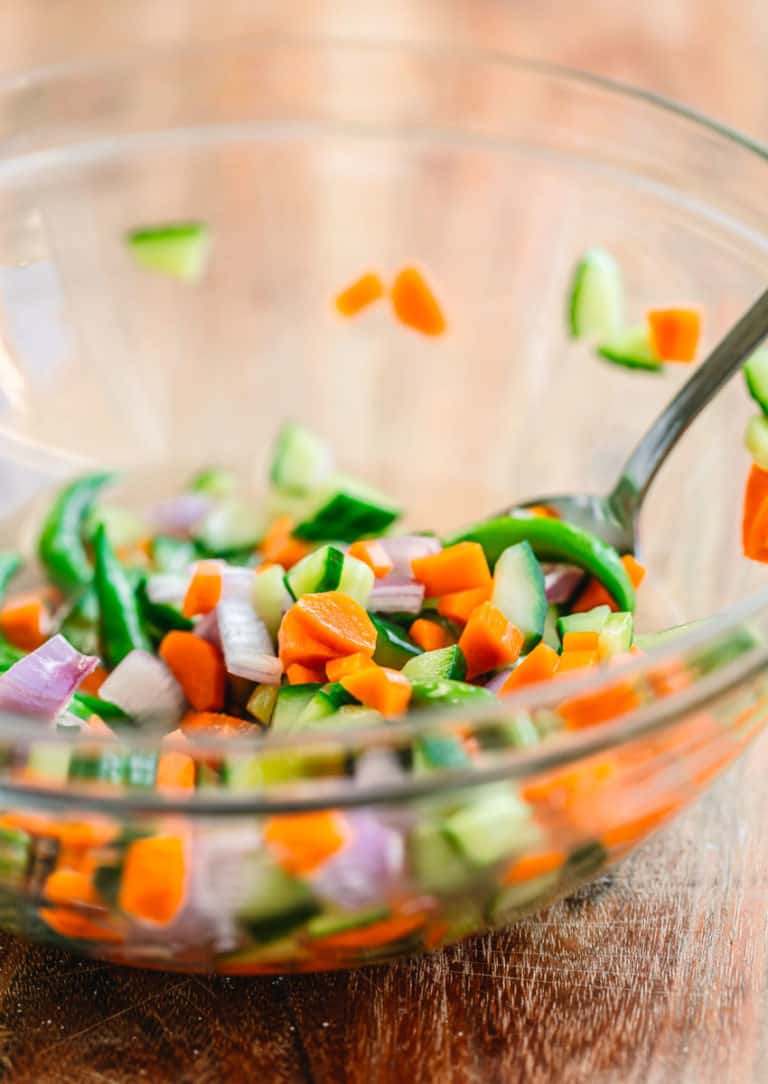 Acar Timun (Indonesian Pickled Cucumbers) - Posh Journal