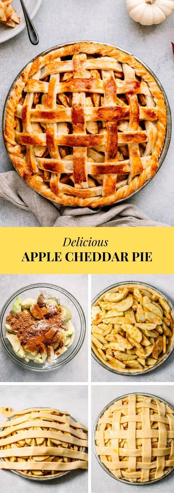 Apple Pie with Cheddar Cheese - Posh Journal