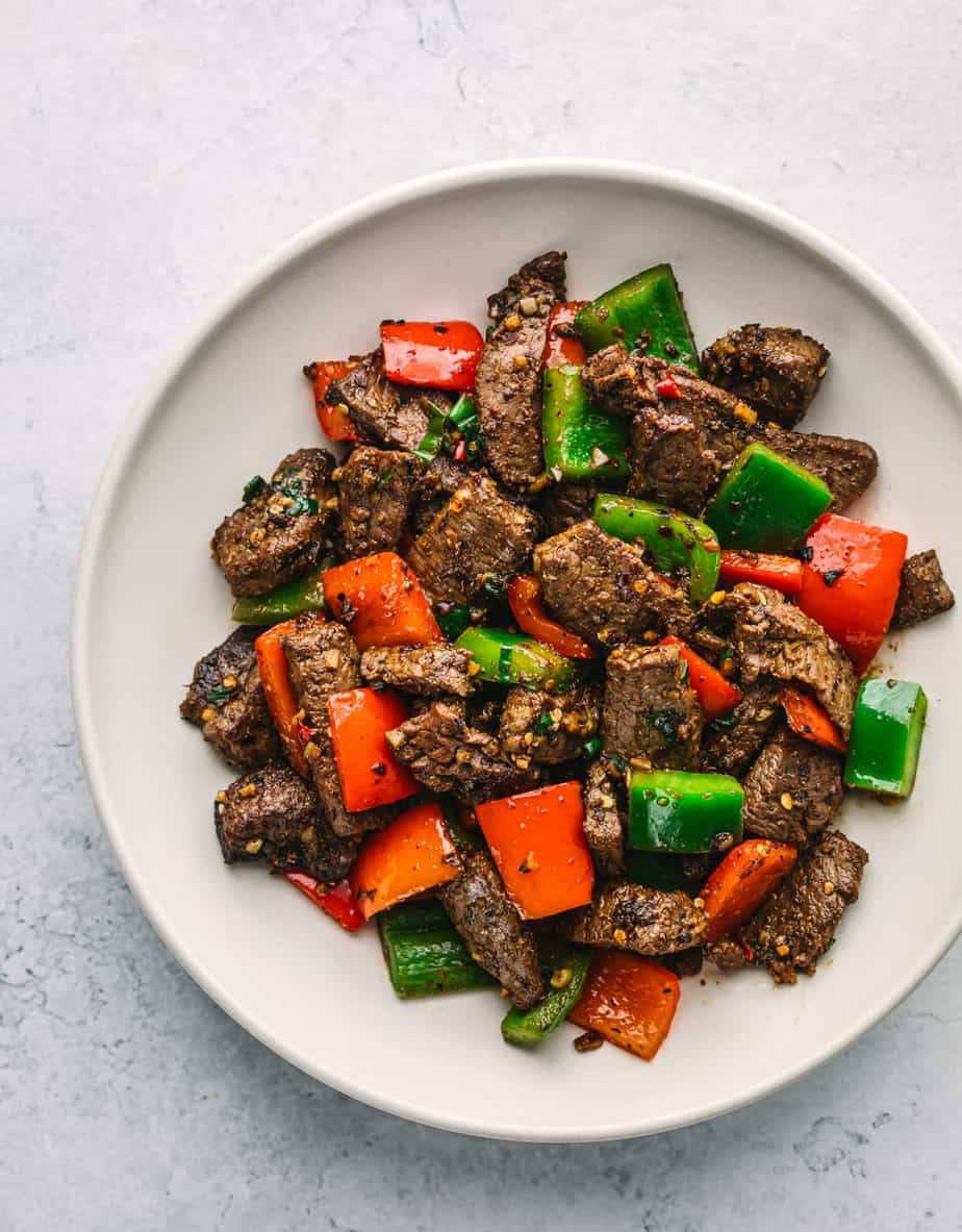 Hunan Beef with Cumin - Posh Journal