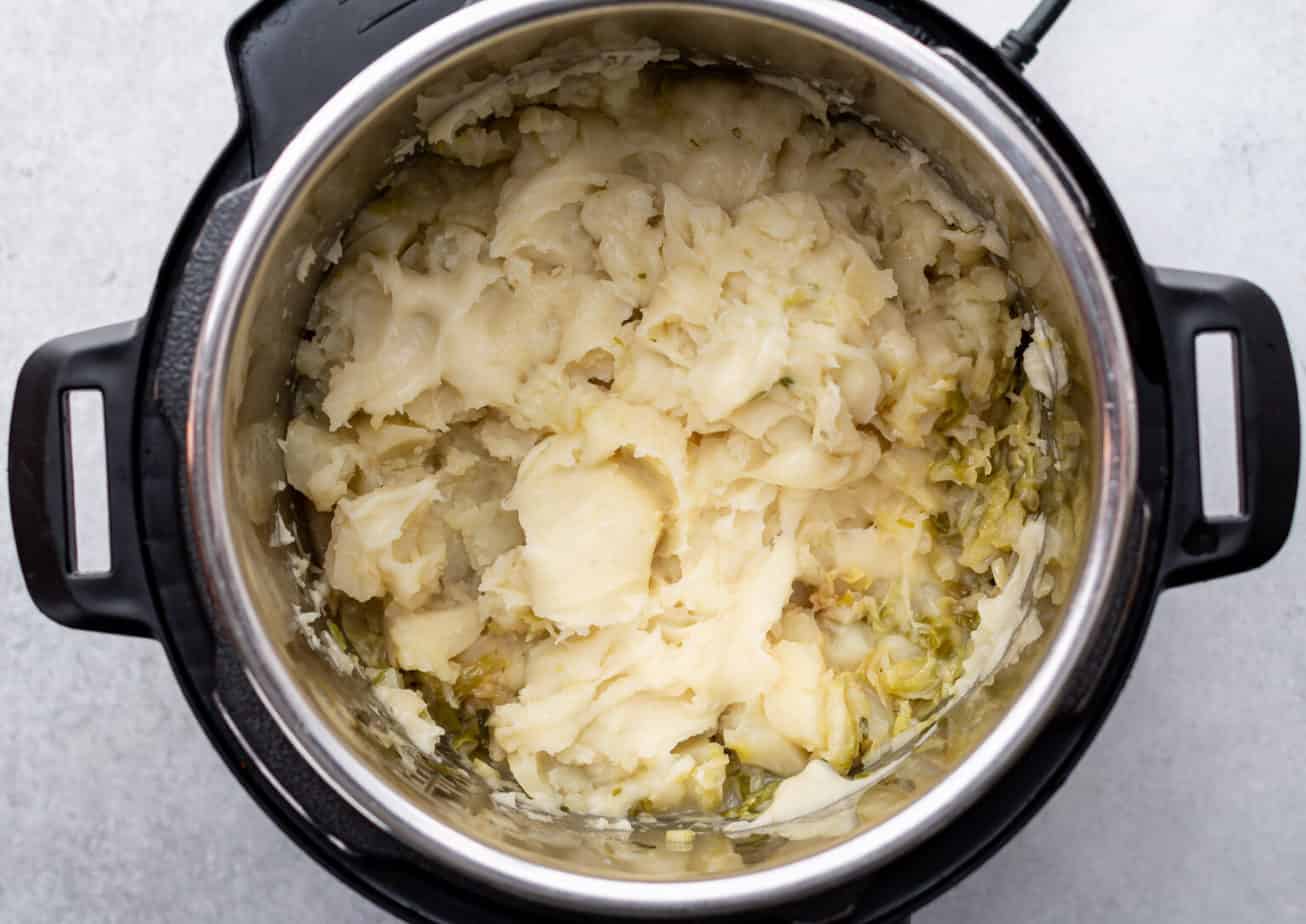 Instant Pot Colcannon - Irish Mashed Potatoes - Posh Journal