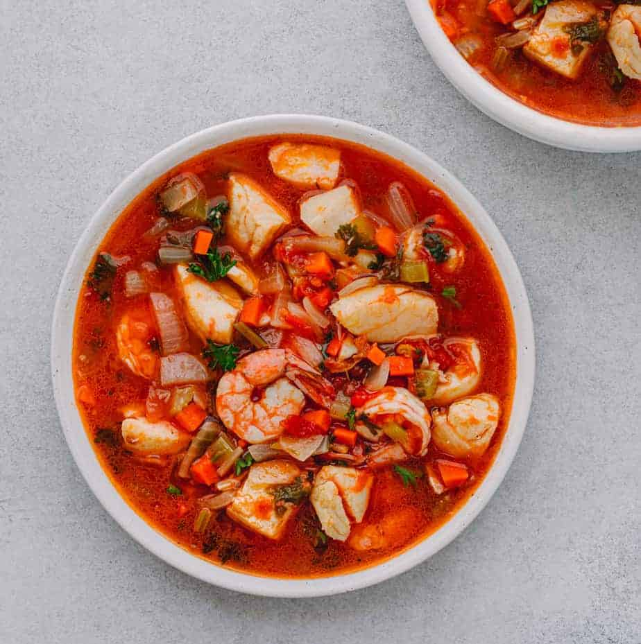 Fish Soup (Flavorful and Easy!) | Posh Journal
