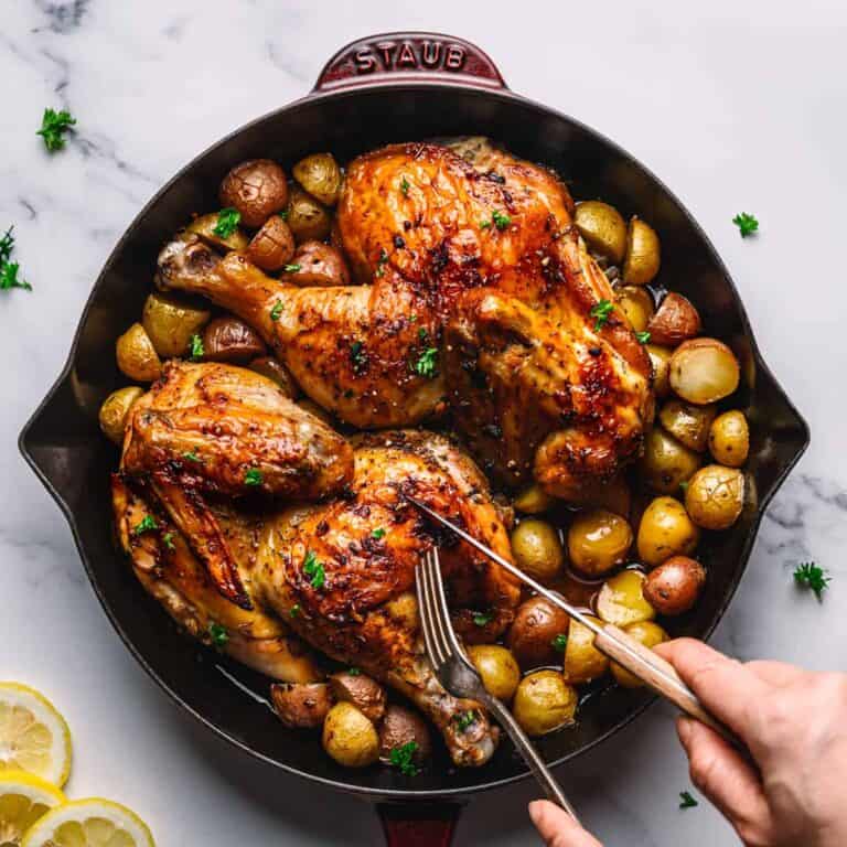 Roasted Half Chicken - Posh Journal