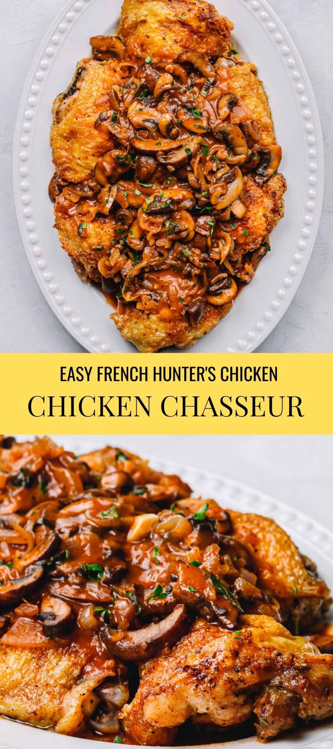Chicken Chasseur (French Hunter's Chicken) - Posh Journal