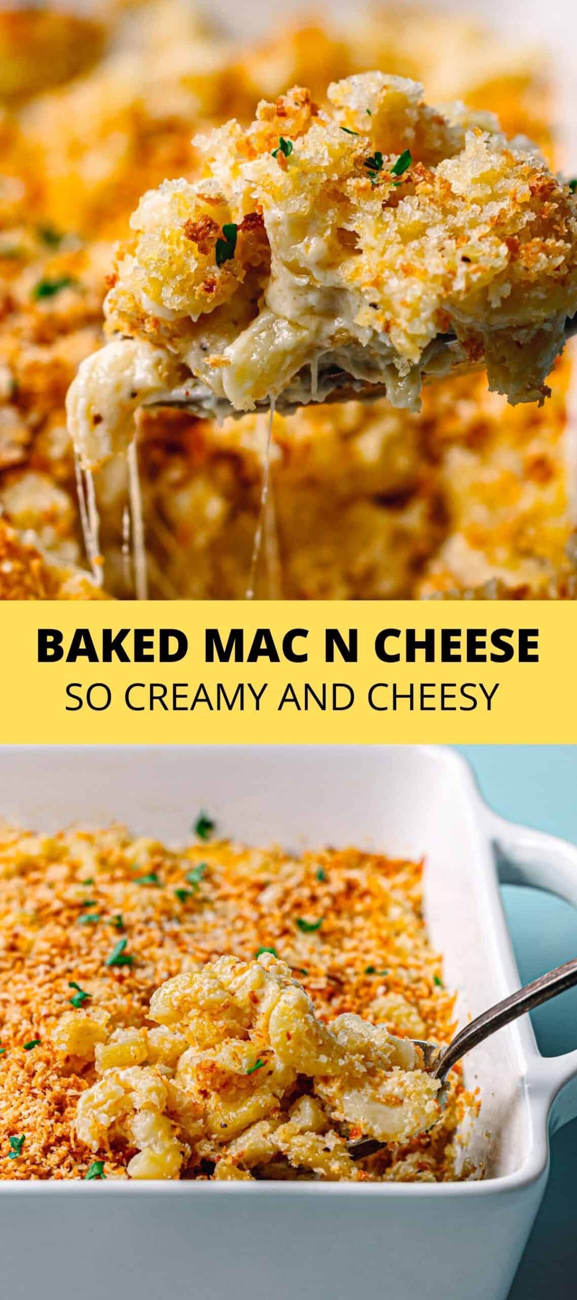 Baked Mac and Cheese (So Creamy and Cheesy) - Posh Journal
