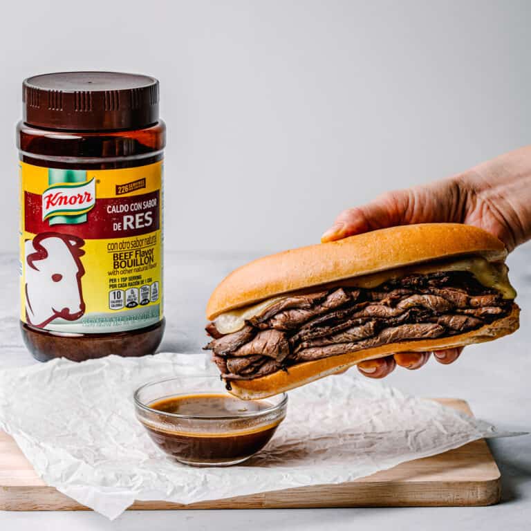 Easy French Dip Sandwich with Au Jus - Posh Journal