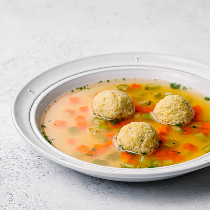 Matzo Ball Soup (With Homemade Schmaltz) - Posh Journal