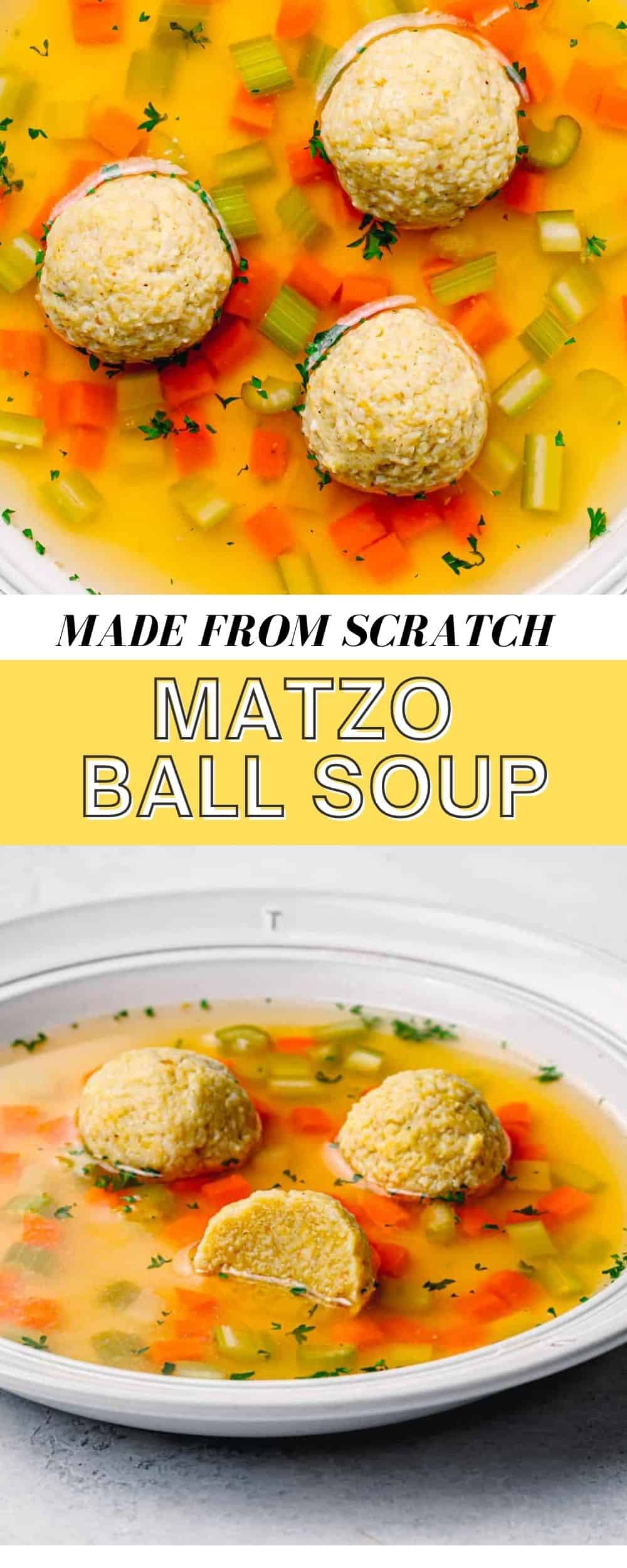 Matzo Ball Soup (With Homemade Schmaltz) - Posh Journal