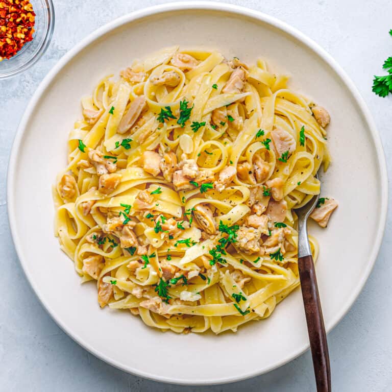 Easy Canned Clam Pasta - Posh Journal