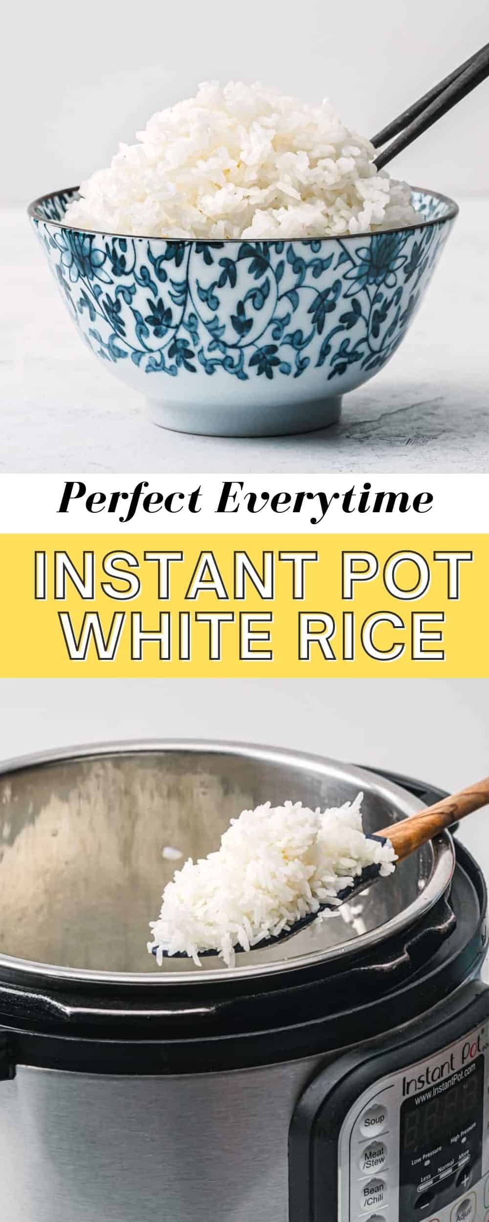 Instant Pot White Rice - Posh Journal