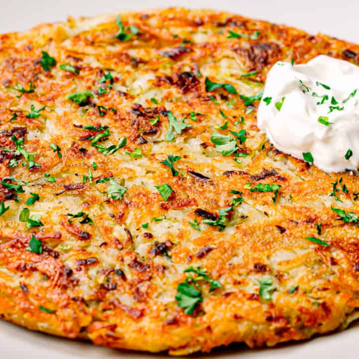 Potato Rosti (Switzerland Potato Pancake) - Posh Journal