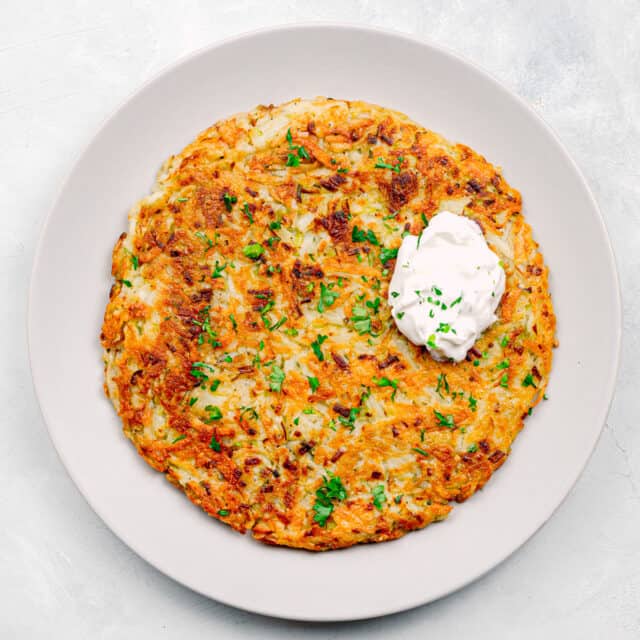 Potato Rosti (Switzerland Potato Pancake) - Posh Journal
