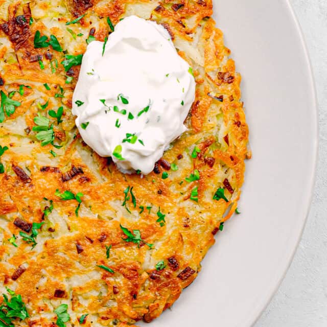 Potato Rosti (Switzerland Potato Pancake) | Posh Journal