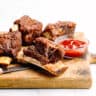 Pressure Cooker BBQ Beef Ribs (Ninja Foodi or Instant Pot) - Posh Journal