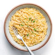 Creamy Orzo Risotto - Posh Journal