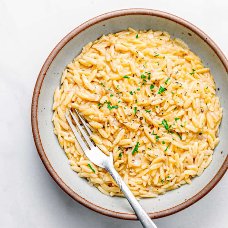 Creamy Orzo Risotto - Posh Journal
