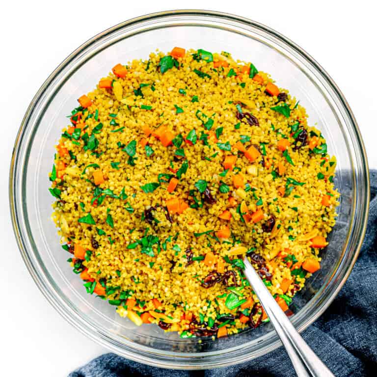 10-Minute Curry Couscous - Posh Journal