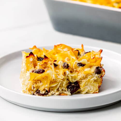Kugel Recipe (Jewish Baked Noodle Pudding) - Posh Journal