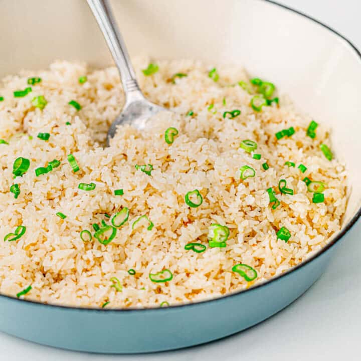Garlic Ginger Rice - Posh Journal