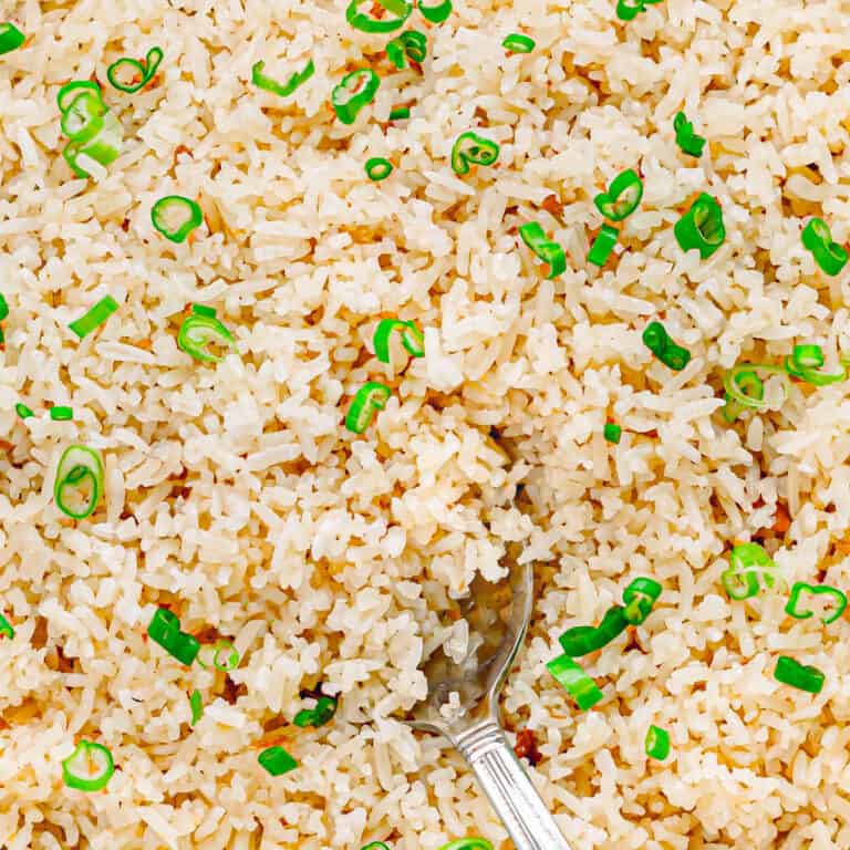 Garlic Ginger Rice - Posh Journal