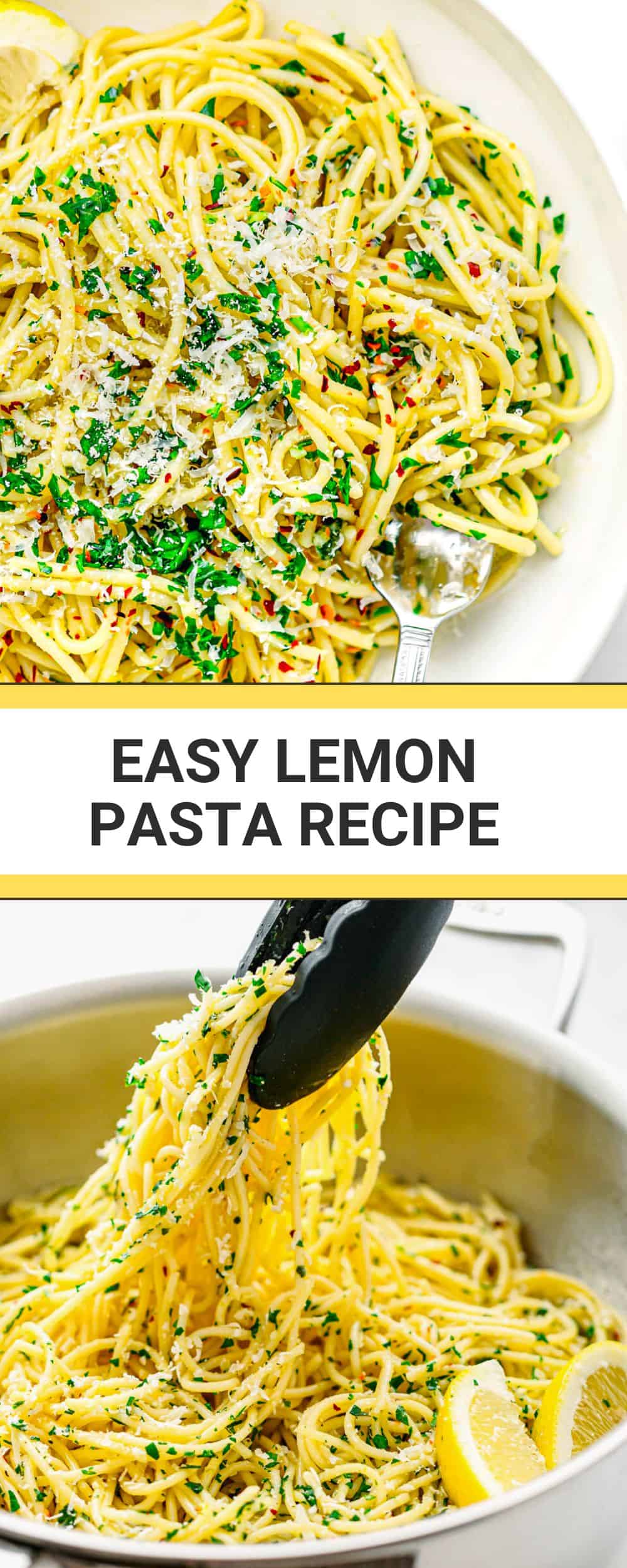 Easy and Addictive Lemon Pasta - Posh Journal