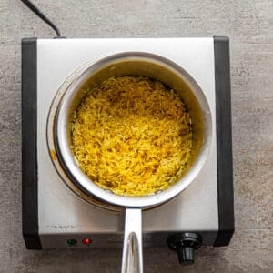 How to Make Saffron Rice on the Stove or in an Instant Pot - Posh Journal
