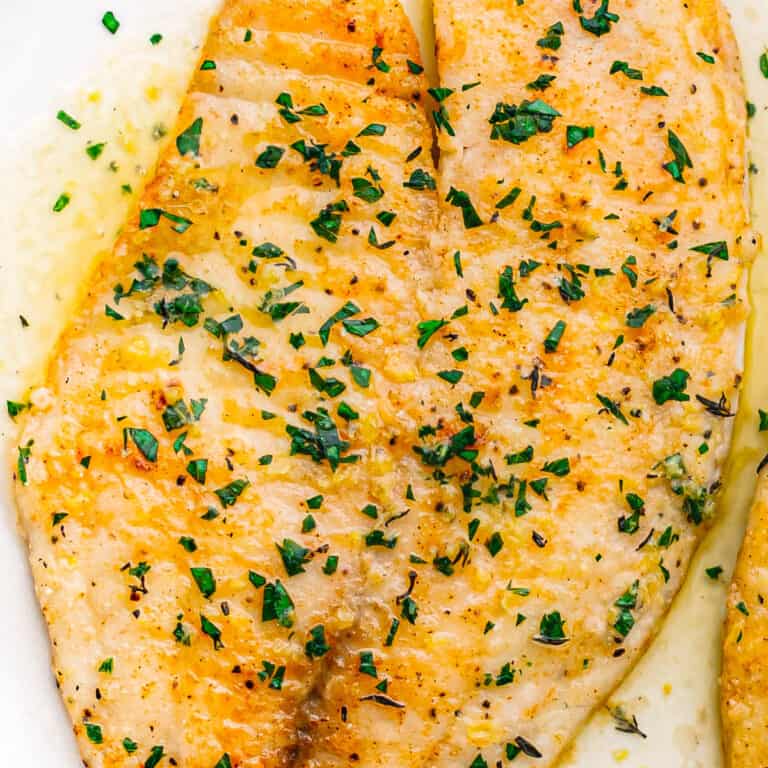 Pan-Seared Tilapia with Lemon Butter Sauce - Posh Journal Pan-Seared Tilapia with Lemon Butter Sauce - Posh Journal
