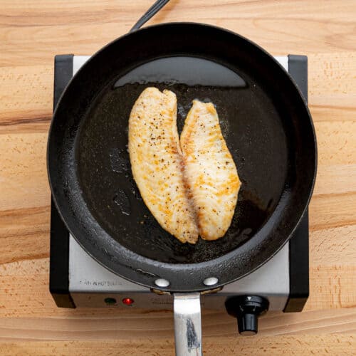 Pan-Seared Tilapia with Lemon Butter Sauce - Posh Journal Pan-Seared Tilapia with Lemon Butter Sauce - Posh Journal