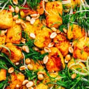 Cha Ca La Vong (Vietnamese Turmeric Fish with Dill) - Posh Journal