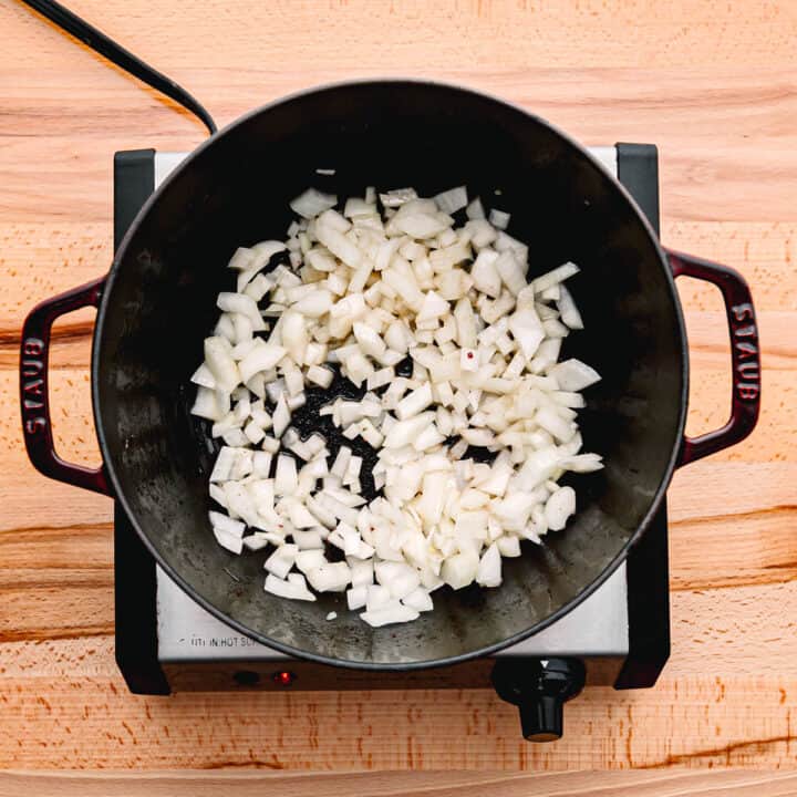 Southern Fried Cabbage with Bacon and Onions - Posh Journal