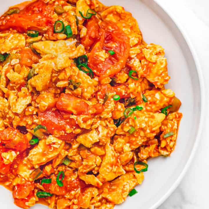 Chinese Tomato Egg Stir Fry - Posh Journal