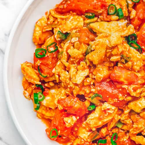 Chinese Tomato Egg Stir Fry - Posh Journal