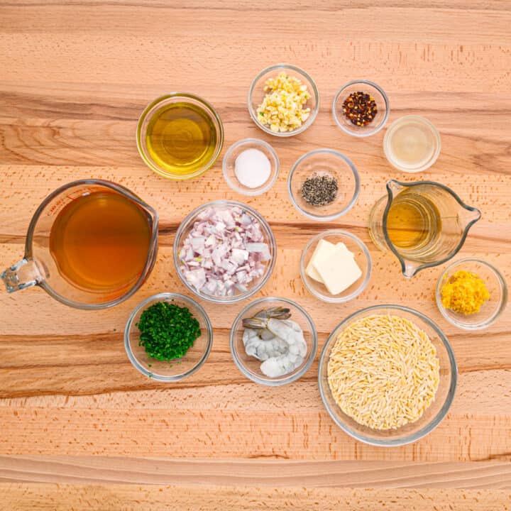 Shrimp Scampi with Orzo - Posh Journal