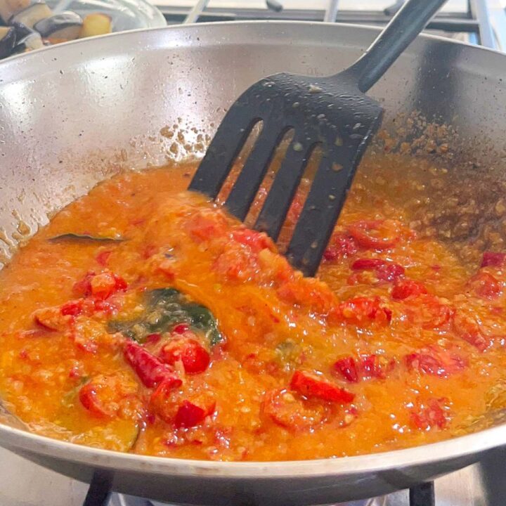 Terong Balado (Indonesian Sambal Eggplant) - Posh Journal