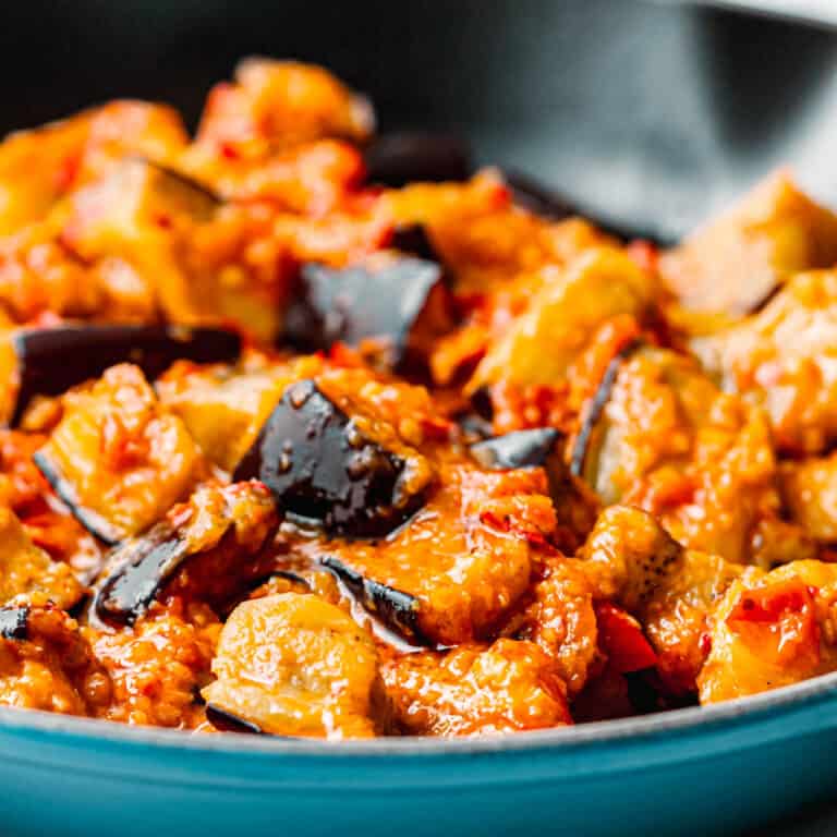 Terong Balado (Indonesian Sambal Eggplant) - Posh Journal