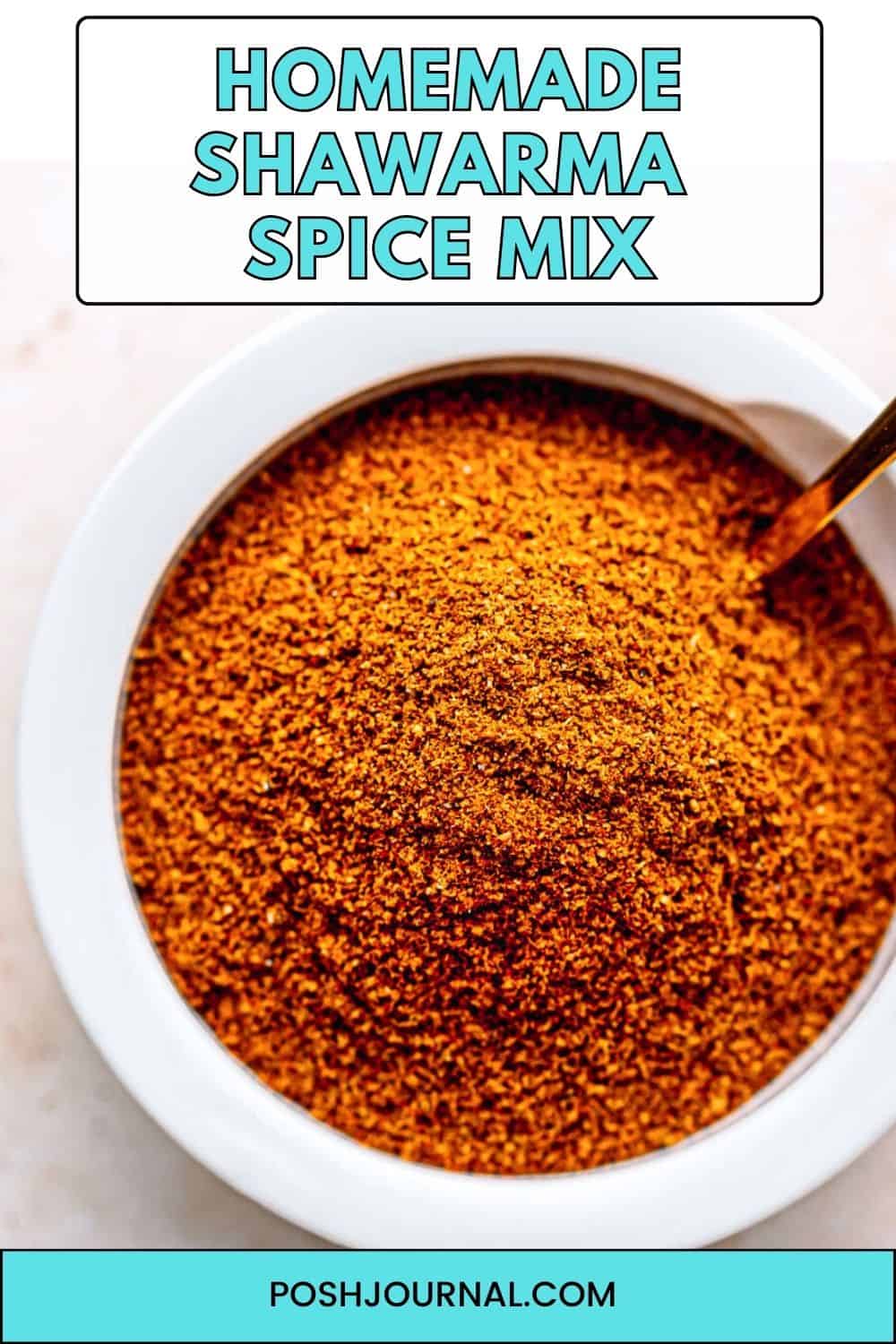 DIY Shawarma Seasoning - Posh Journal