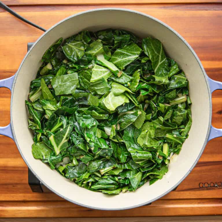Meatless Collard Greens - Posh Journal