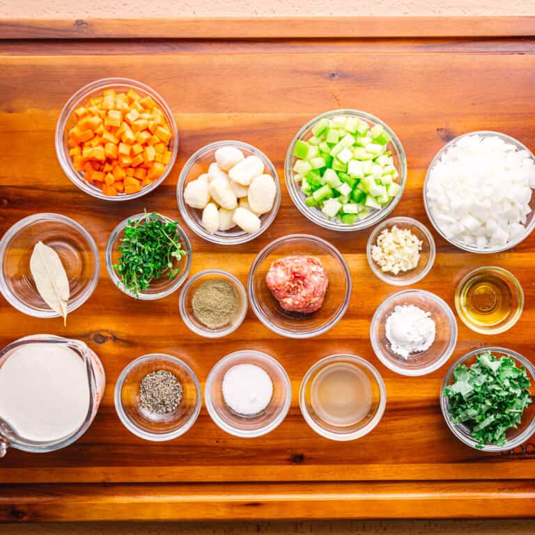 Slow Cooker Sausage Gnocchi Soup - Posh Journal