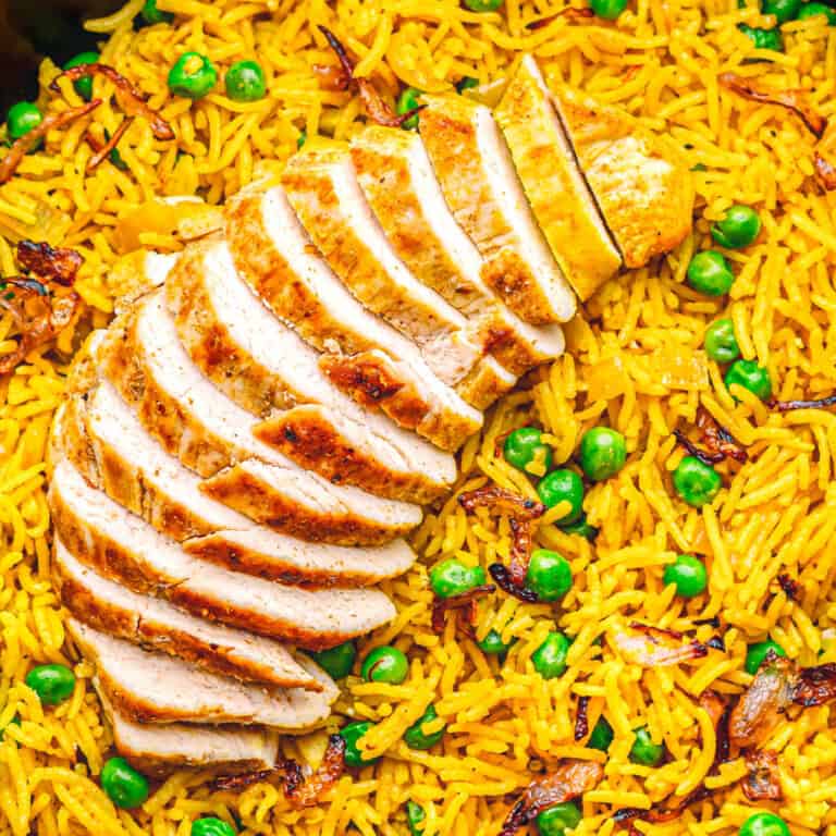 Chicken and Saffron Rice - Posh Journal