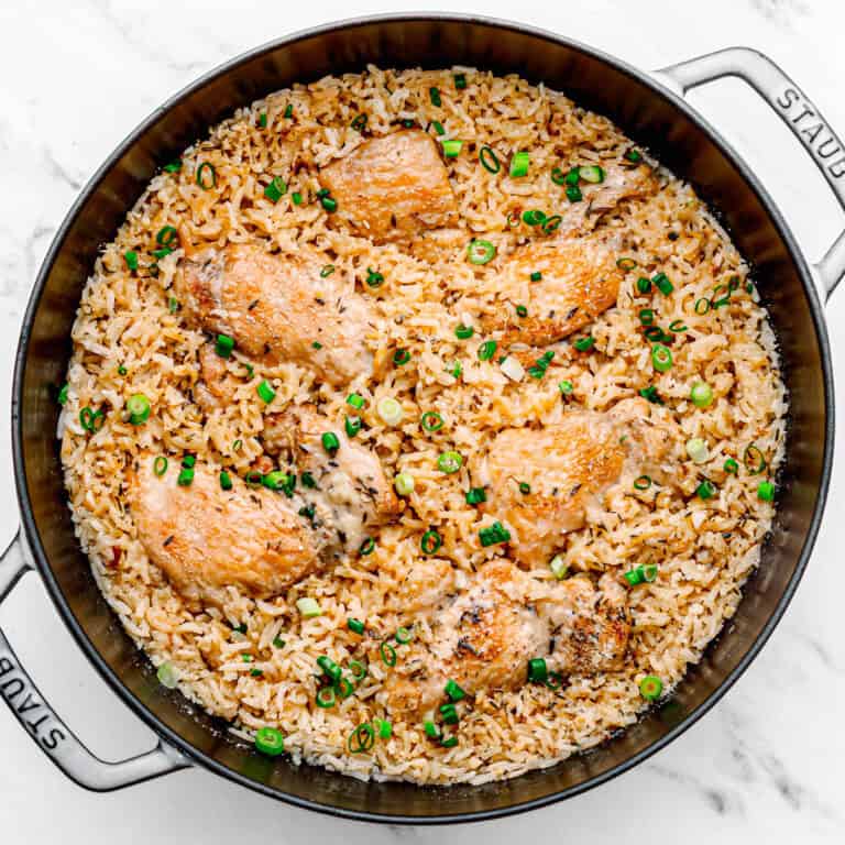 Dutch Oven Chicken and Rice - Posh Journal
