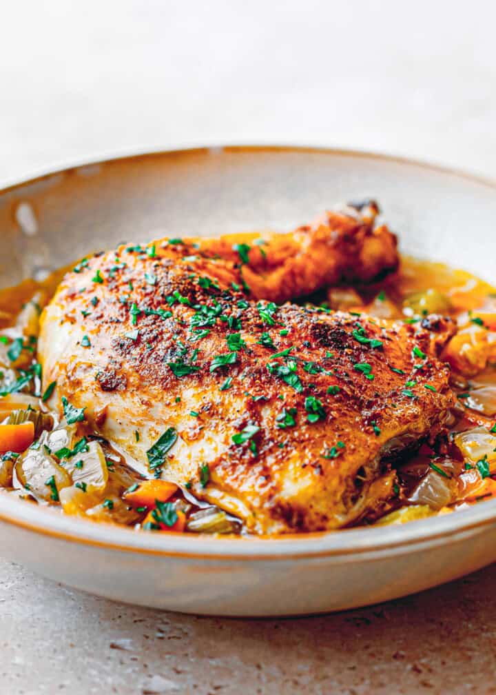Braised Chicken Legs - Posh Journal