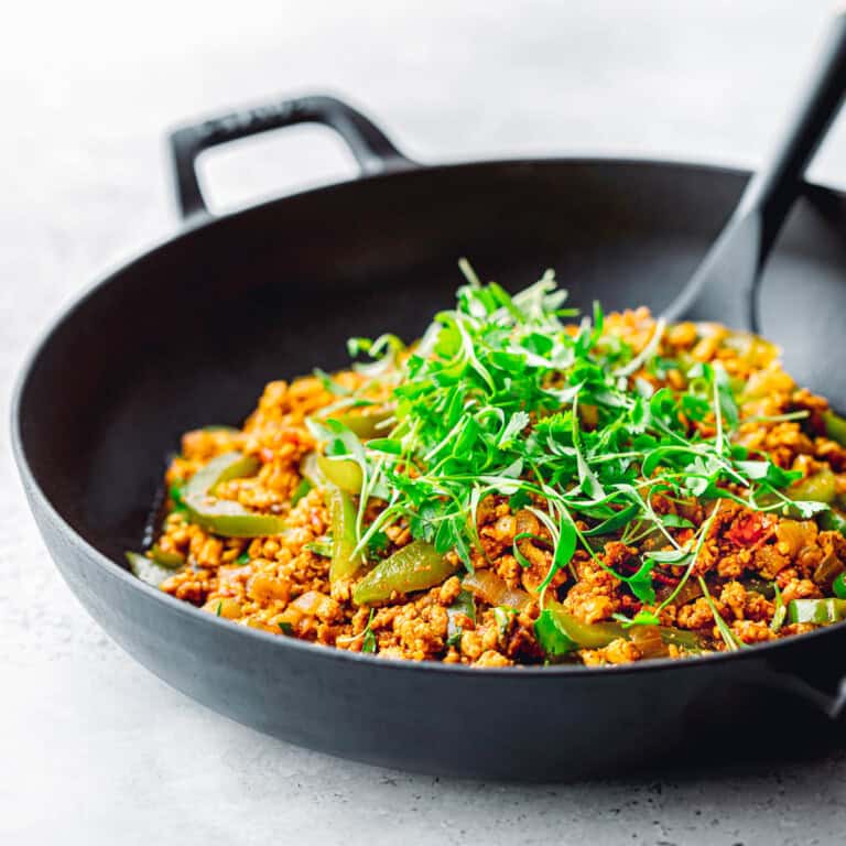 Easy Potato Hash with Bell Pepper and Onion - Posh Journal