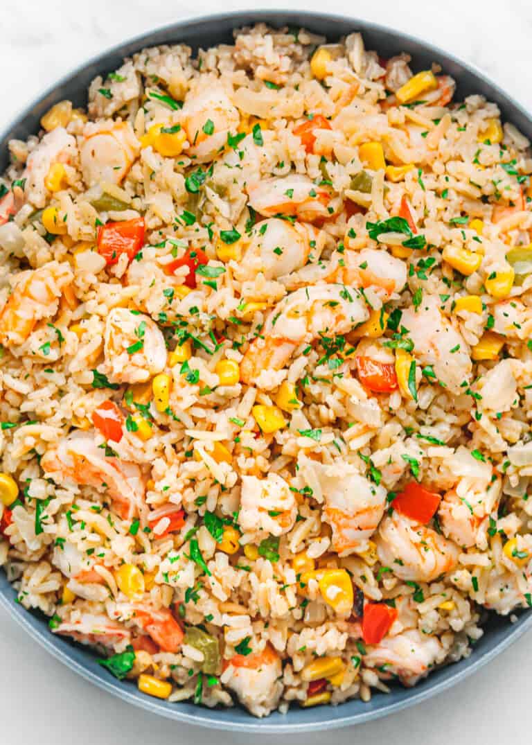 Shrimp Rice Pilaf - Posh Journal